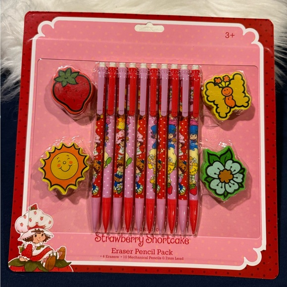 Strawberry Shortcake | Office | New Strawberry Shortcake Eraser Pencil ...